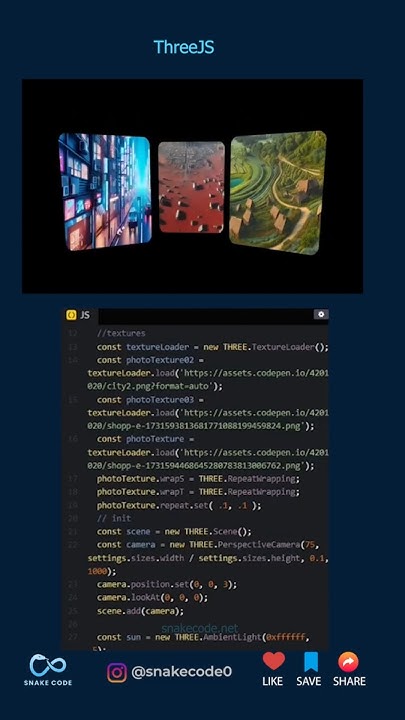 Threejs Programmingtutorial Webdesign Htmltutorial Softwareengineering Codingprojects Css