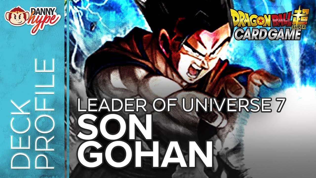 1st place Shop Championship, U7 Gohan Leader Deck Profile *Bonus* Set 4 ...