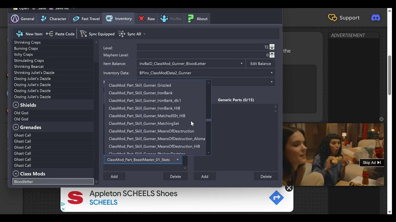 Moze goodie bag tutorial/showcase - YouTube