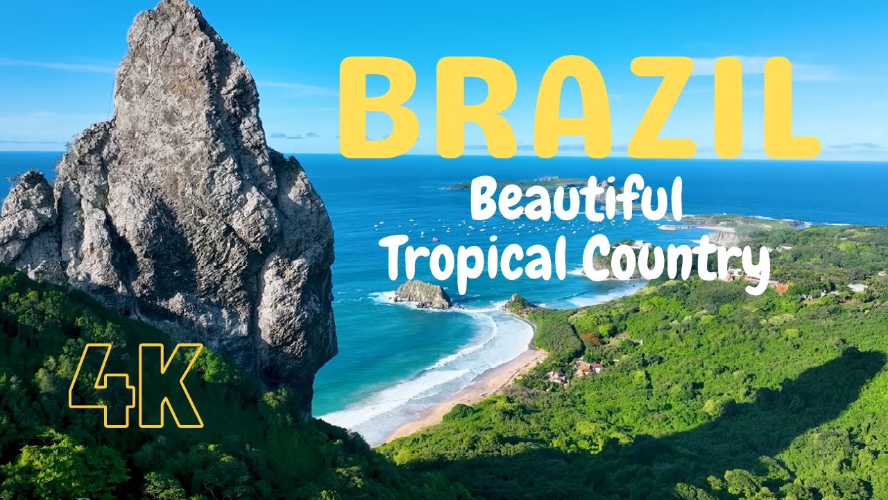 brazil Beautiful Tropical Country (4k HD ) natural views 4k - YouTube