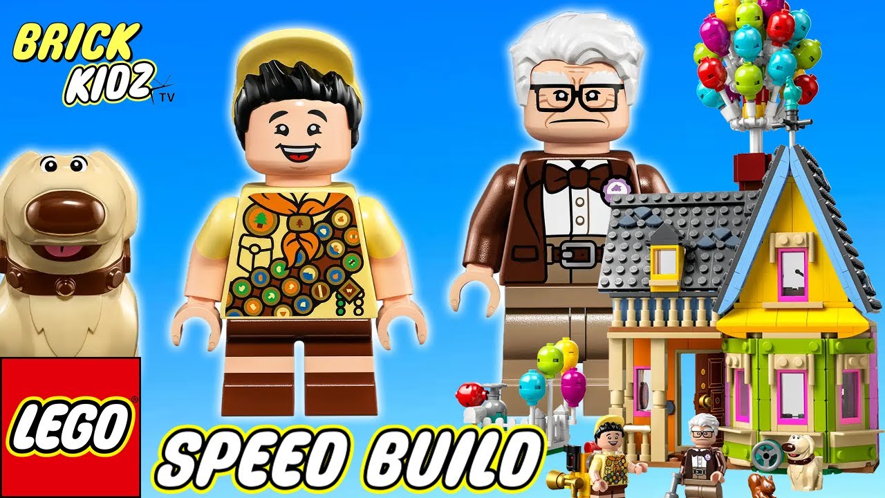 Lego Disney's 'Up' House Speed Build - Ultimate Build Timelapse ...