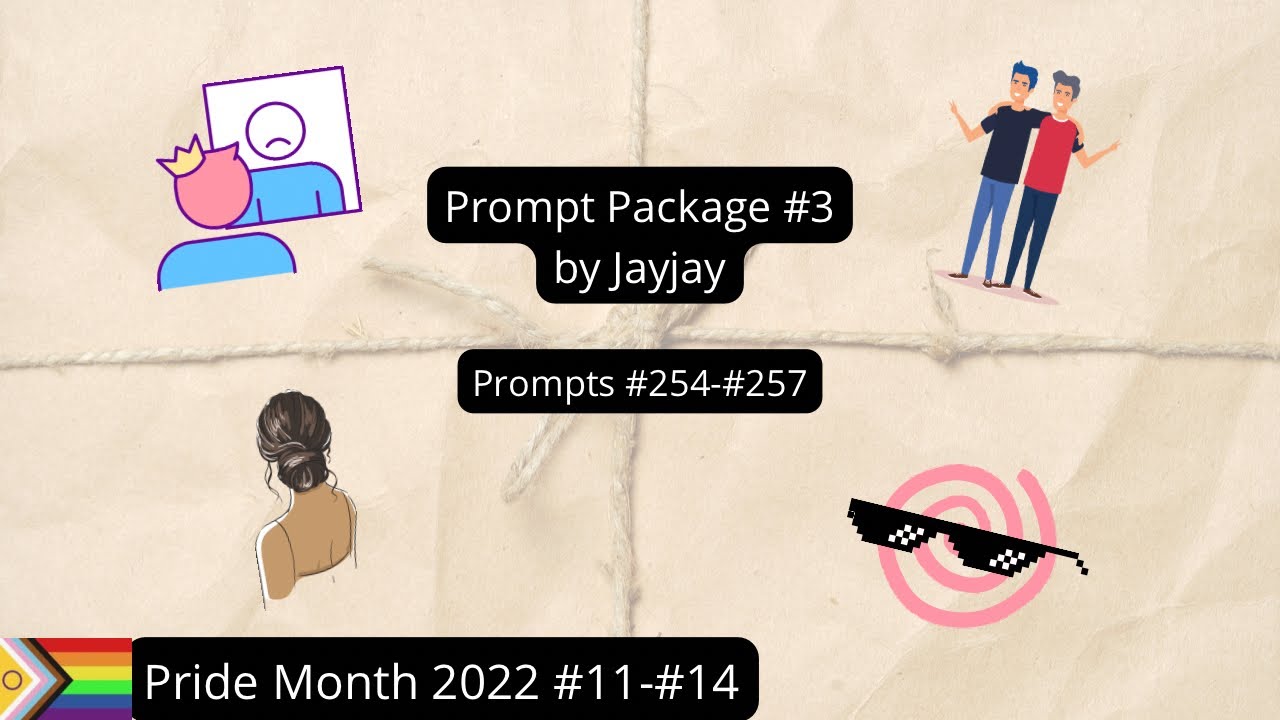Prompt Package #3| Prompts #254-#257 (Pride Month #11-#14) - YouTube