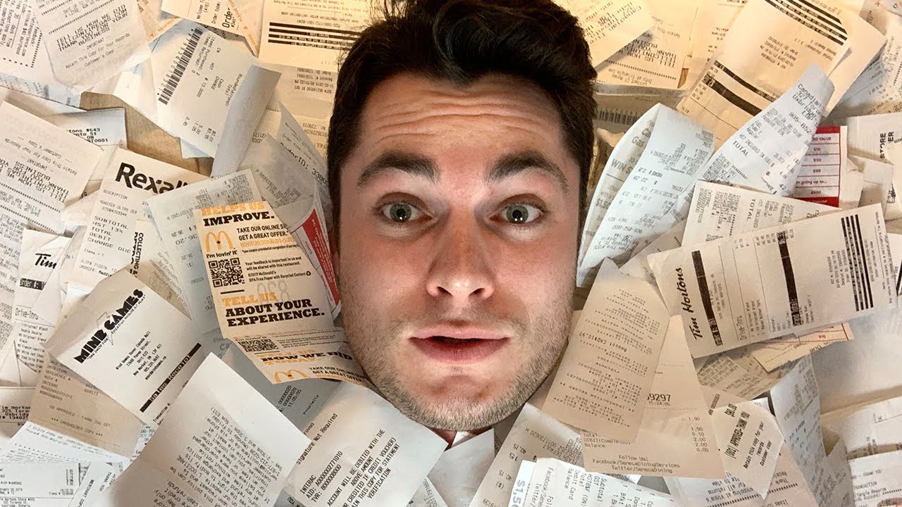 Keeping Track Of My Spending For ONE YEAR YouTube Keeping Track Of My Spending For ONE YEAR YouTube
