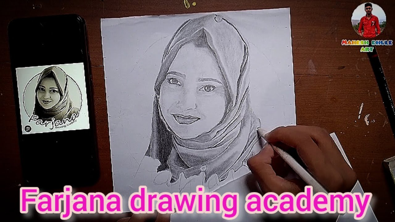 How to draw farjana drawing part 7 - YouTube