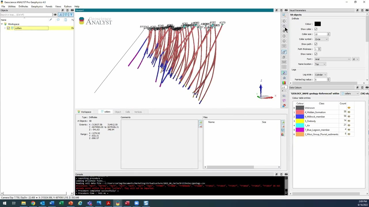 Whats New In Geoscience Analyst Version 40 Youtube 3052