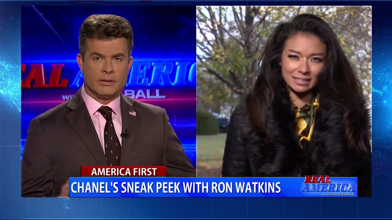 Dan Ball W/ One America News Chief White House Correspondent, Chanel ...
