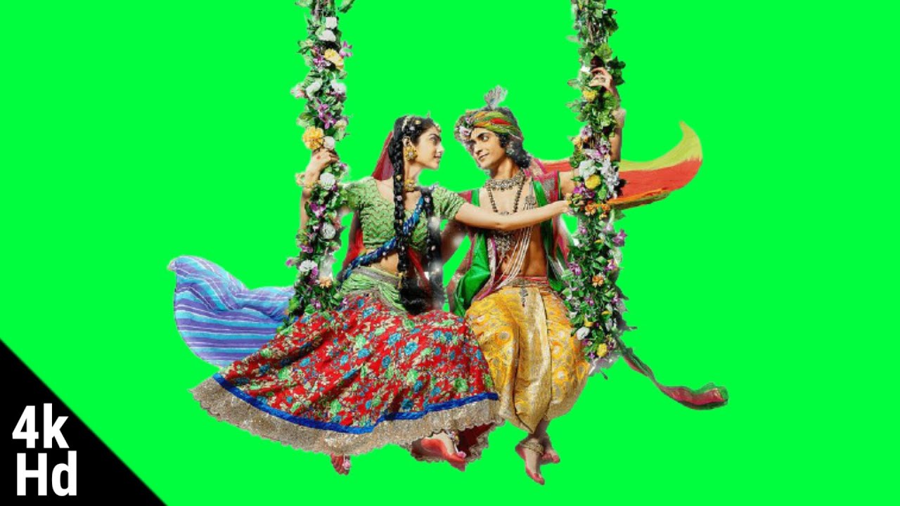 Radha Krishna Green screen video || Green Screen Radha Krishna For ...