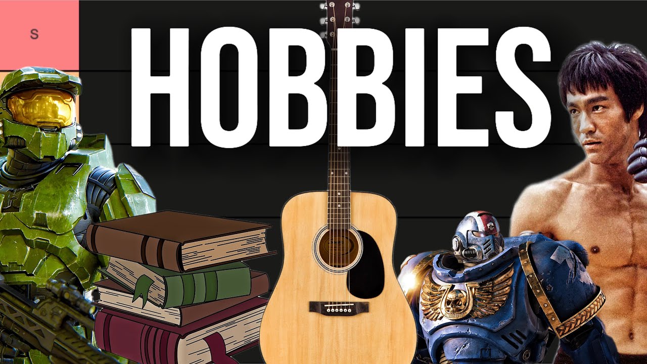 Ranking Your Hobbies (Tier List) - YouTube