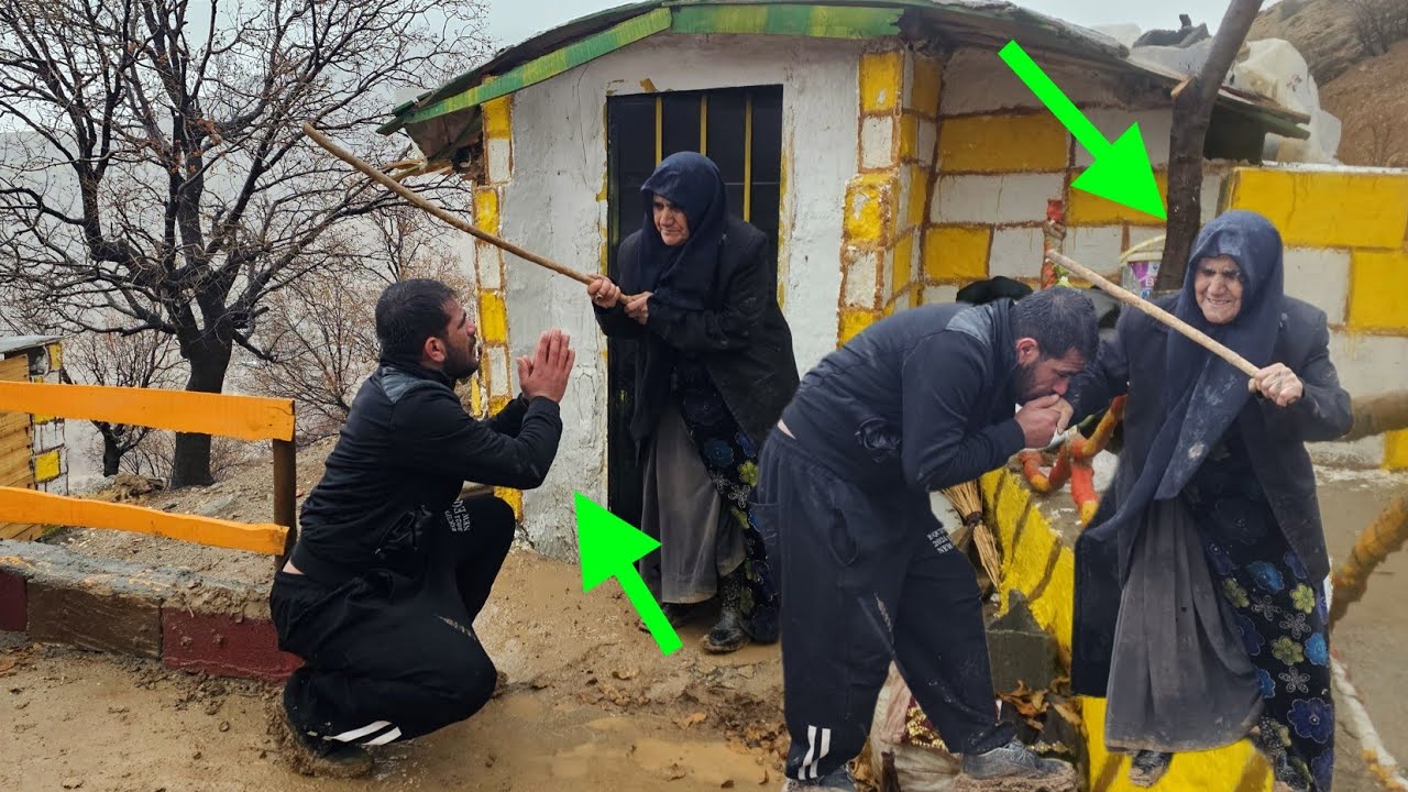 A shocking incident: Grandma's wicked son returns home - YouTube