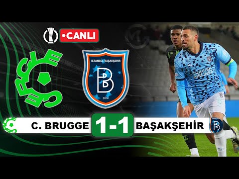 Cercle Brugge 1-1 Başakşehir / Konferans Ligi Canlı Yayın