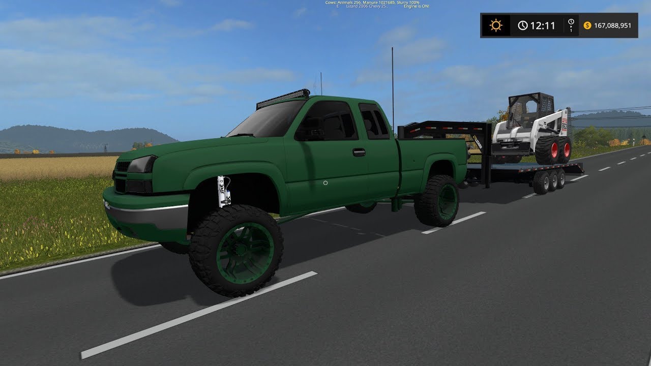 Farming Simulator 17 Chevy 2500 Extended Cab Mod - YouTube