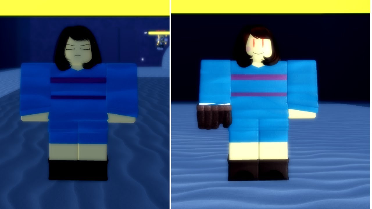 Pacifist/Genocide Frisk (Undertale:Arena) - YouTube