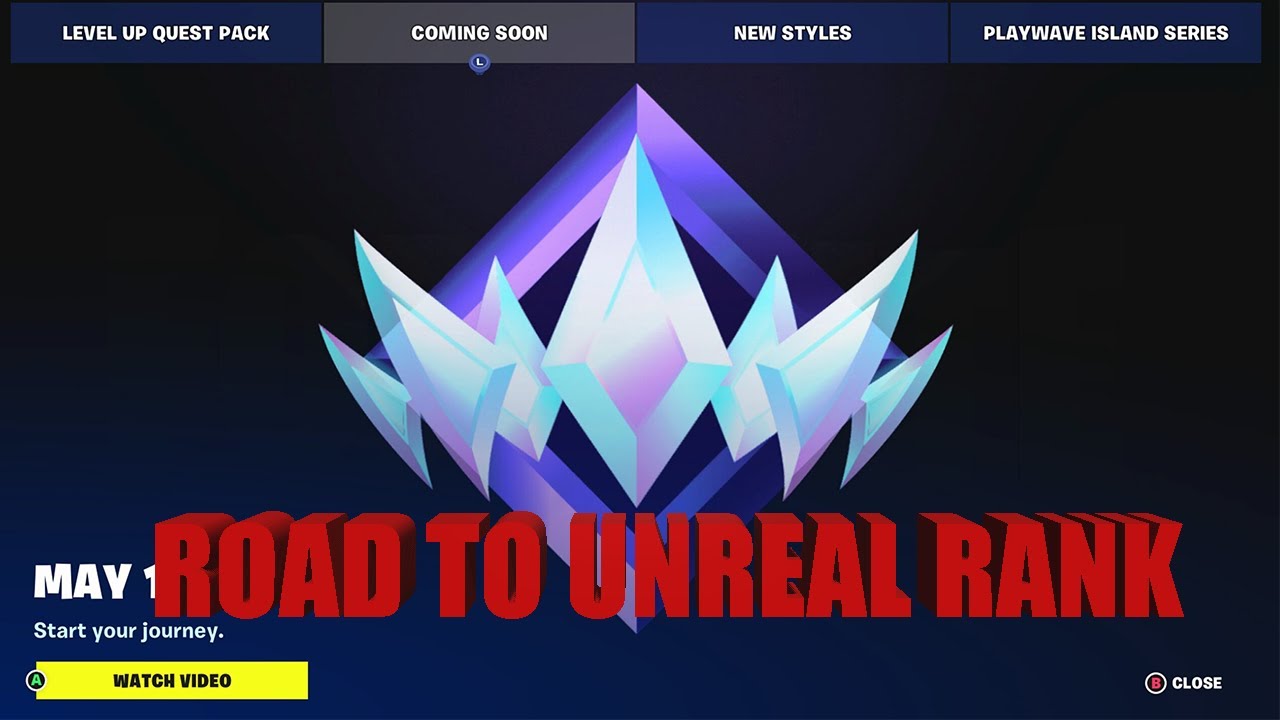 ROAD TO UNREAL PLATINUM 2 Fortnite RANK - YouTube