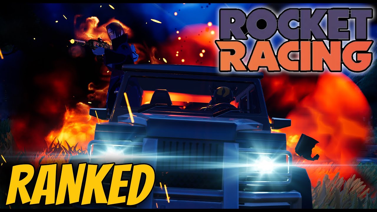 ELITE RANK GAMEPLAY - FORTNITE ROCKET RACING (RANKED) - YouTube