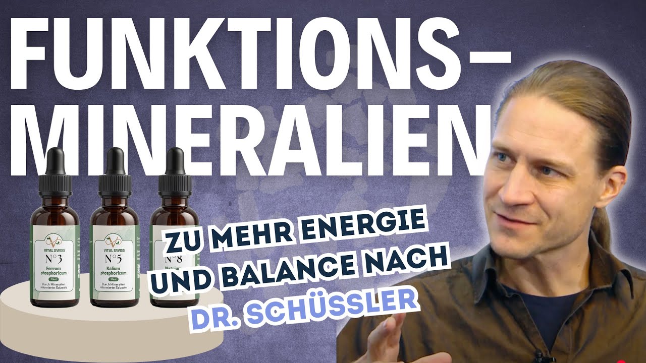 VITAL SWISS 1 - Funktionsmineralien nach Dr. Schüssler - YouTube