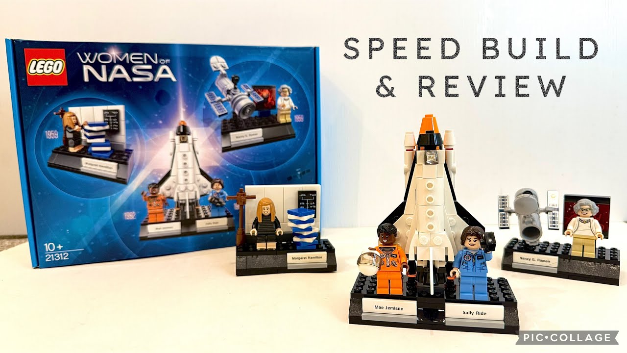 LEGO Ideas 21312 Women of NASA SPEED BUILD & REVIEW!!! - YouTube