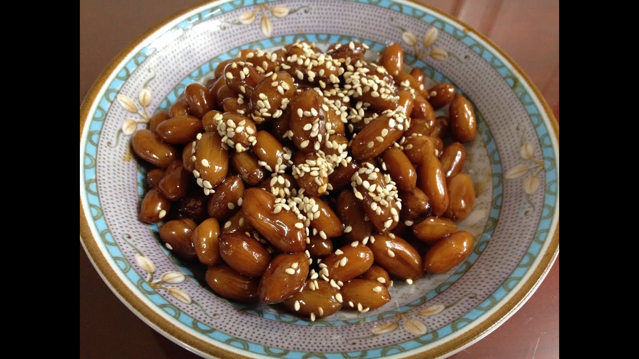 #332-1 braised peanuts - 생땅콩 조림 - YouTube