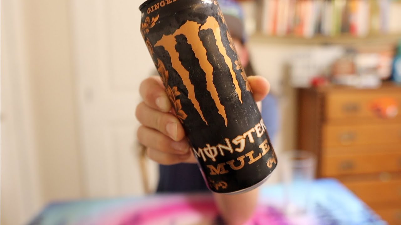 Monster Mule Energy Drink Review - YouTube