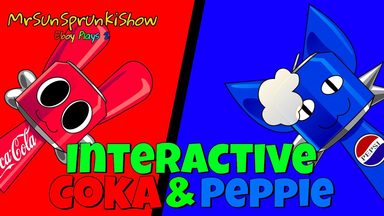 An Interactive game of Coka and Peppie [Sprunki: Take care of Peppie ...
