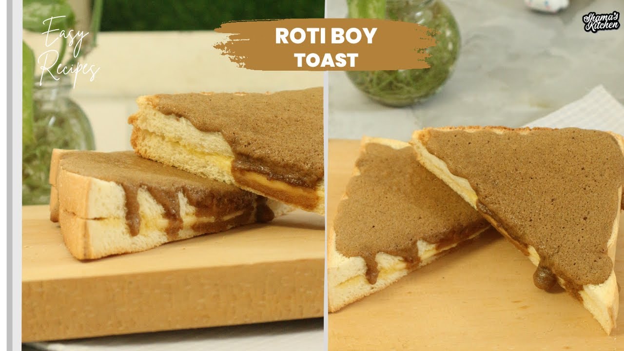 RESEP ROTI BOY TOAST , Mudah, Nikmat #rotiboy - YouTube