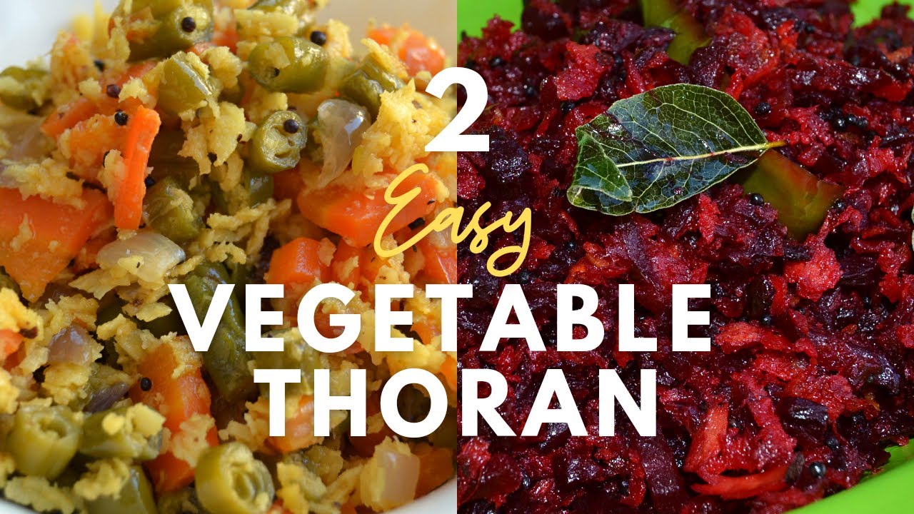 Vegitable Thoran | Easy and Healthy Mixed vegitable Thoran | Kerala ...