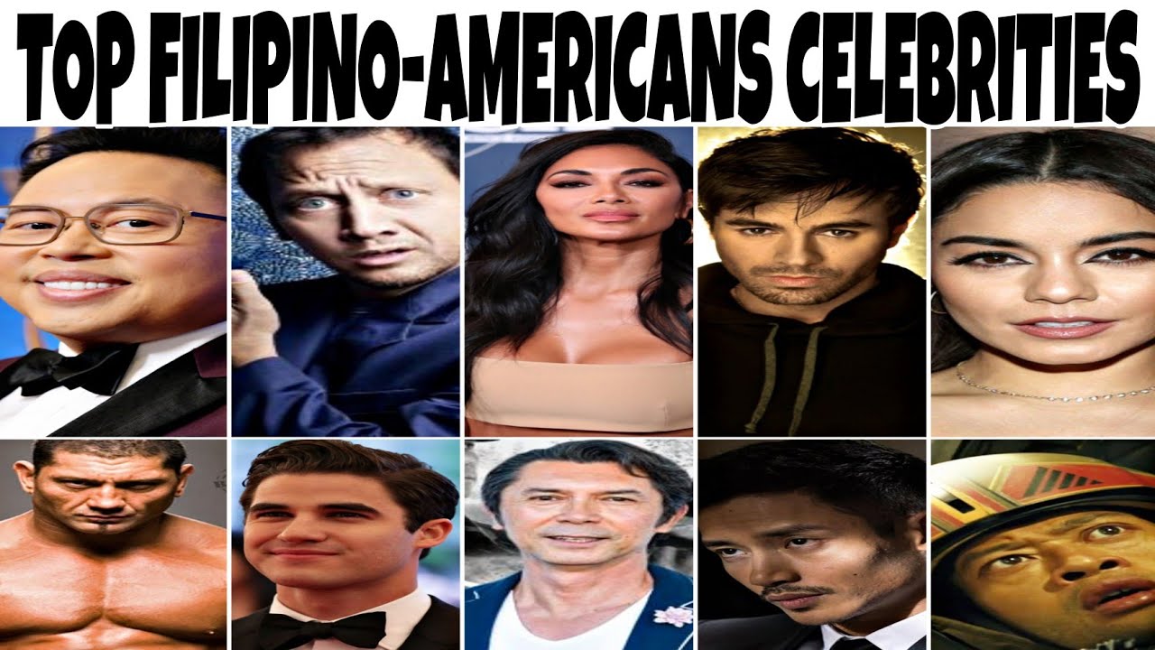 Filipino-Americans Sikat sa Hollywood l Top Filipino American ...