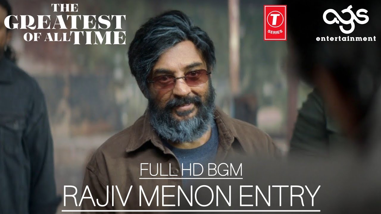 The GOAT (Greatest of All Time) BGM→ Menon Villain Entry | GOAT Menon ...