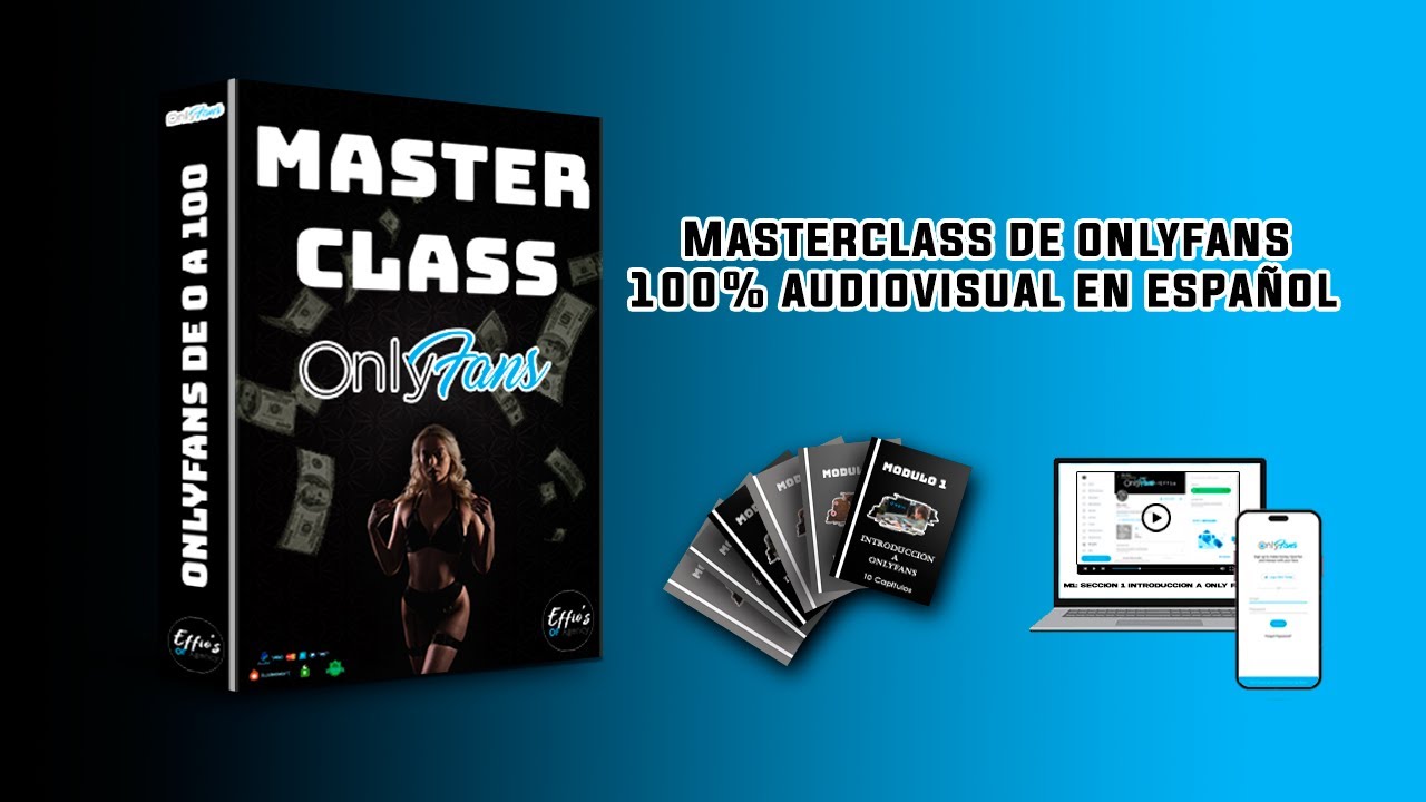 MASTERCLASS ONLYFANS | VIDEO PROMOCIONAL HORIZONTAL - YouTube