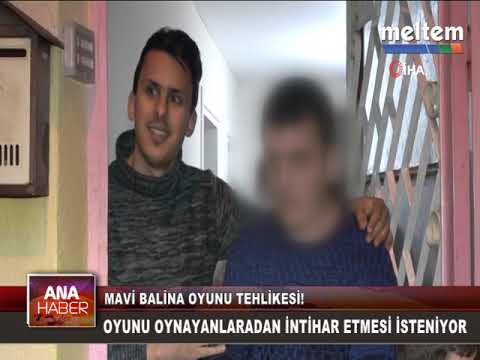 MAVİ BALİNA OYUNU TEHLİKESİ