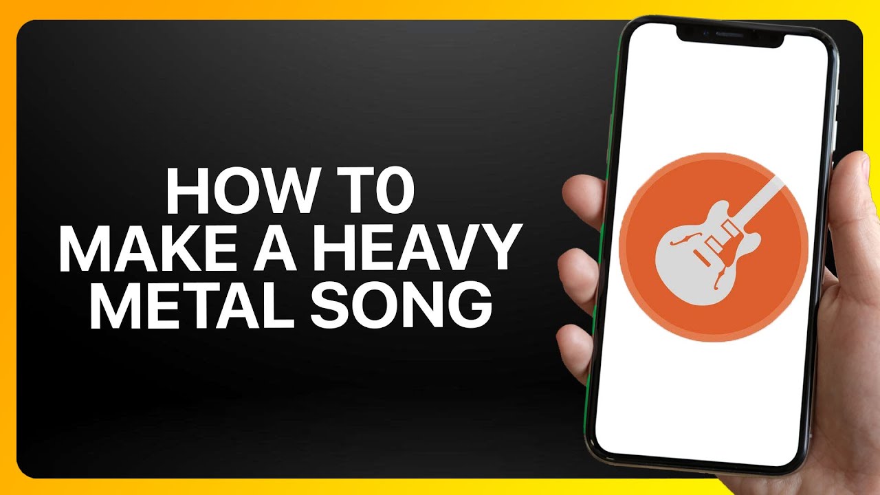 How To Make Heavy Metal Song In GarageBand Tutorial - YouTube