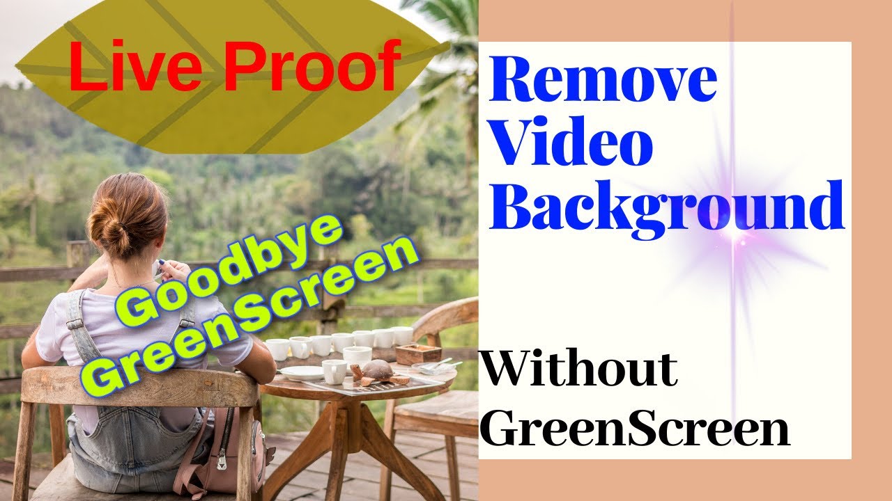 Remove Video Background without Green Screen 2020|Video & Photo bg ...