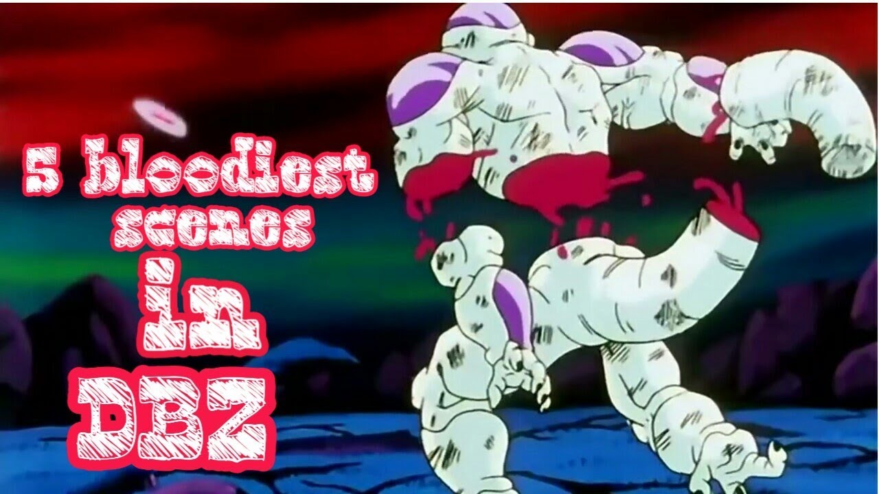 Bloodiest scenes in Dragon ball z | DBZ - YouTube