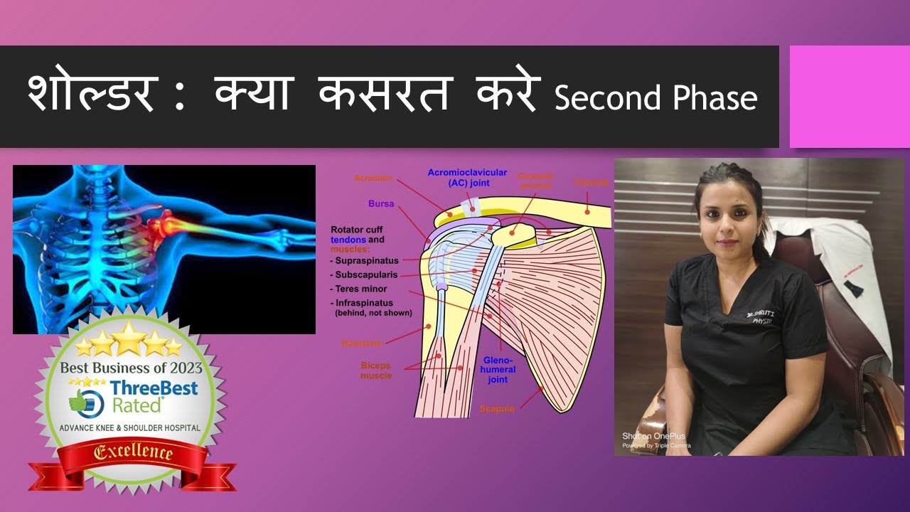 Shoulder Physiotherapy: second Phase - YouTube