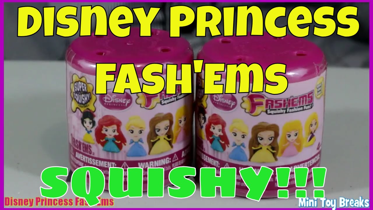 Disney Princess Fashems Unboxing X2 - Mashems Series 1 - YouTube