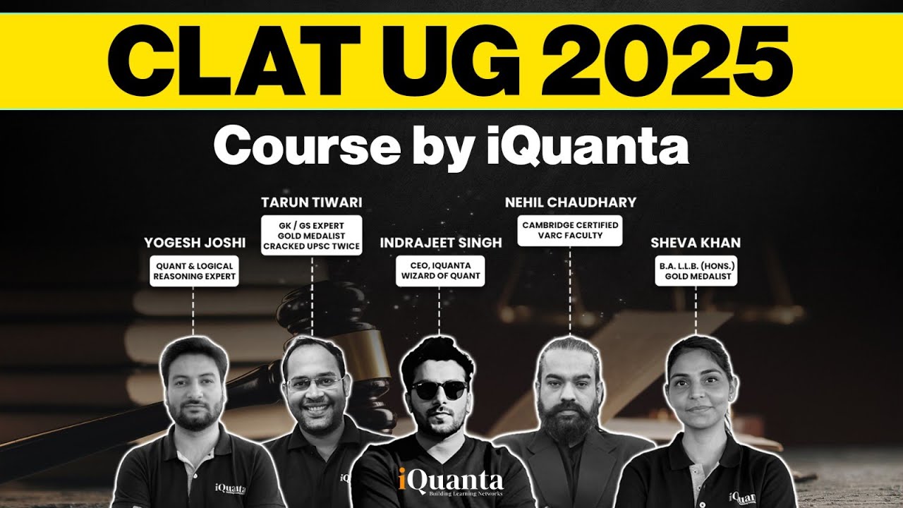 iQuanta CLAT UG Course 2025 - Course Explainer video - YouTube