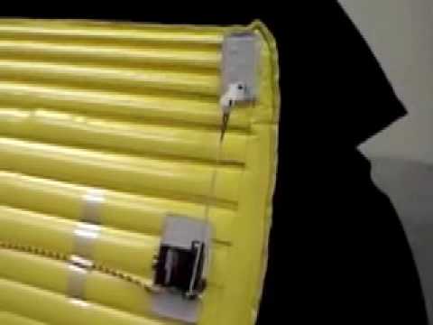 Inflatable wing flight testing - YouTube