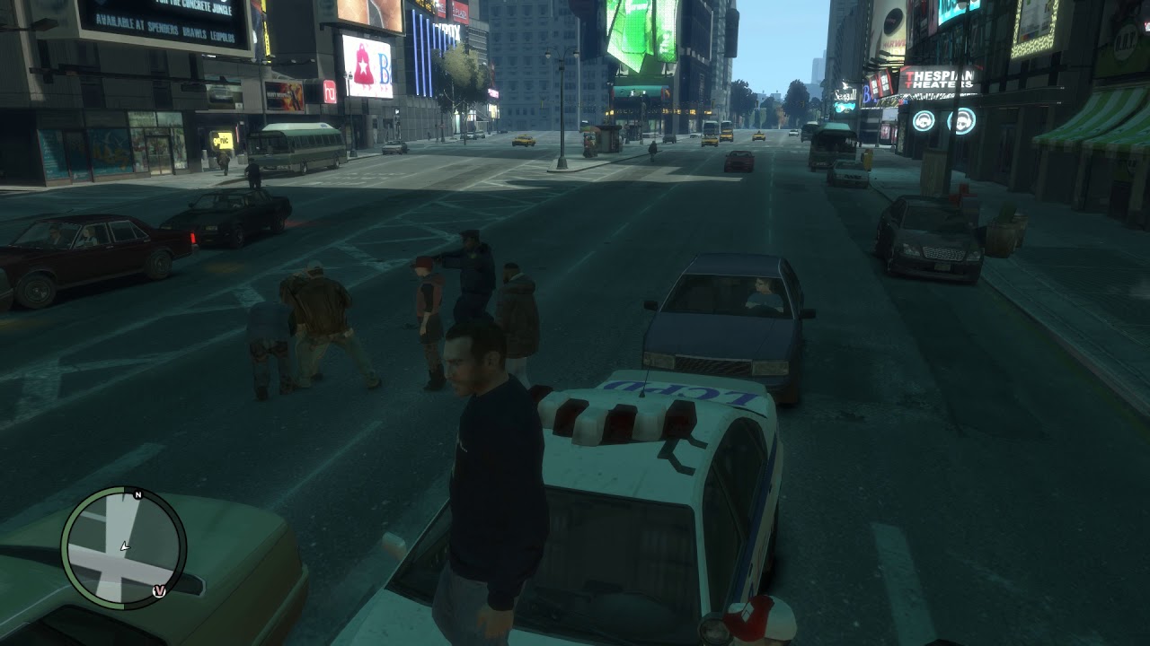 GTA4 Angry NPC vs LCPD - YouTube
