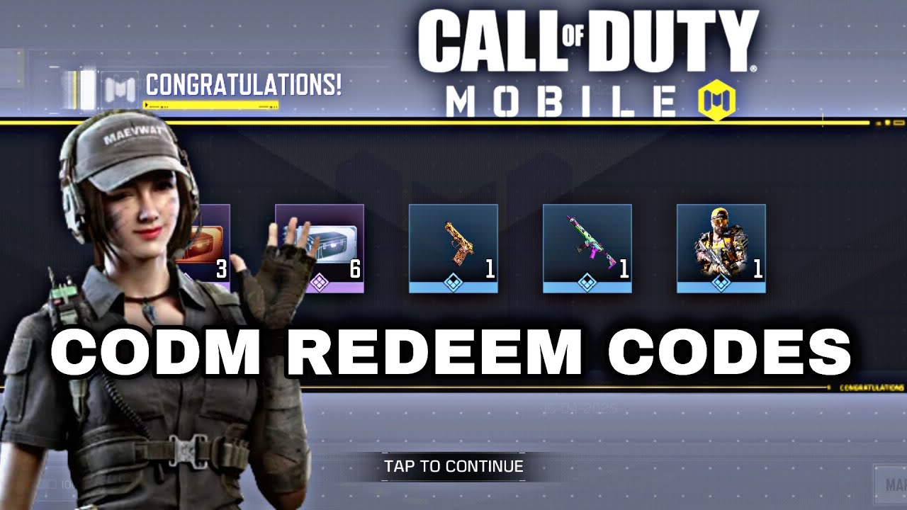 6 CODM Redeem Codes April 2025 | Free Skins & Rewards in COD Mobile ...