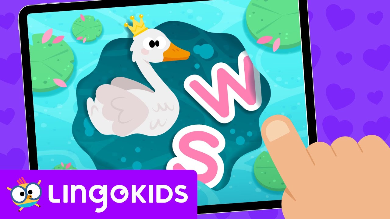 Learn to Read with the Swan 🦢 | Fun Reading Games for Kids - YouTube