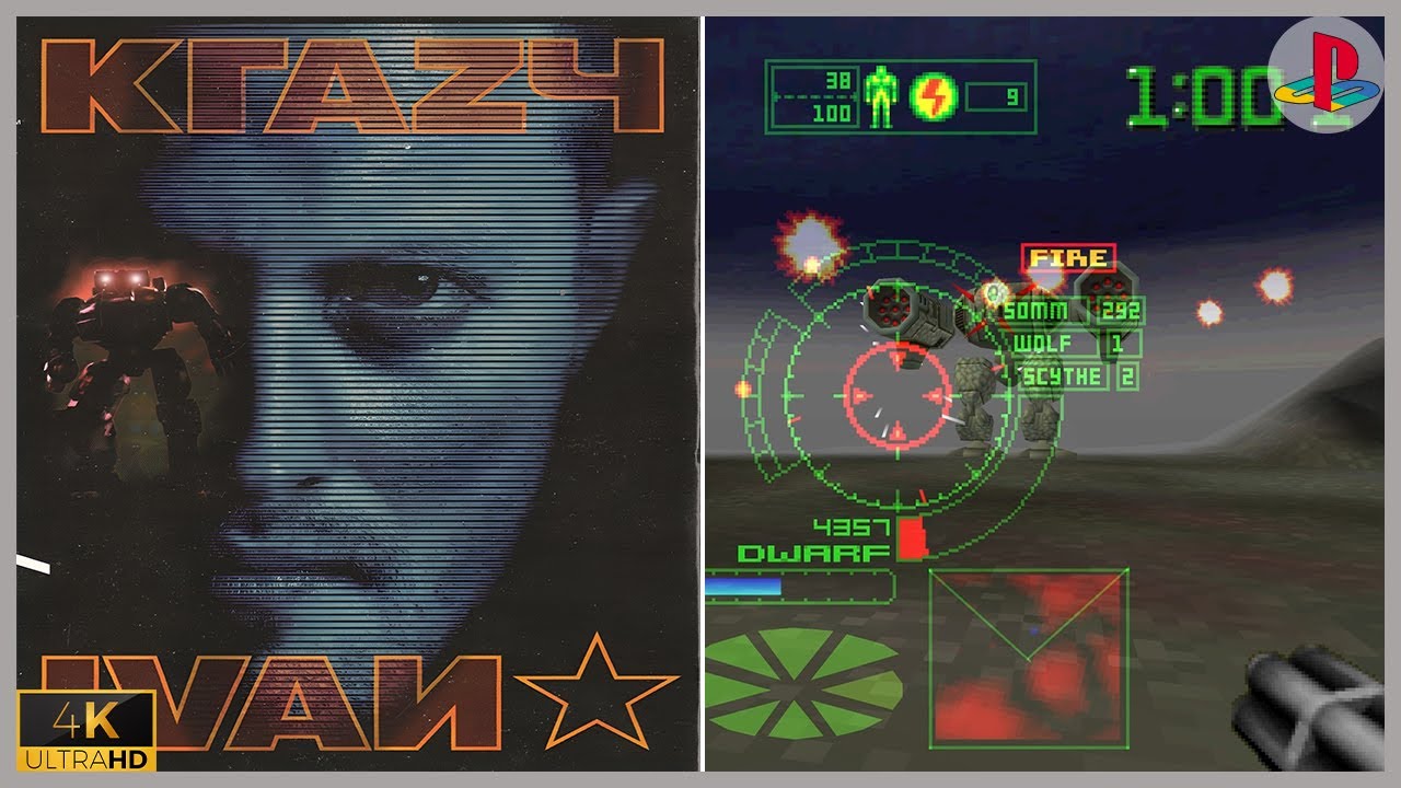 PS1 First Look [162] | Krazy Ivan (US) (1996) | 4K 2160p - YouTube