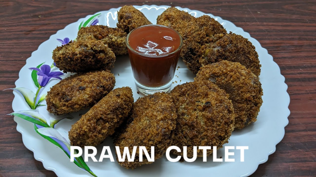PRAWN CUTLET | இறால் கட்லெட் | HOW TO MAKE CRISPY PRAWN CUTLET ...