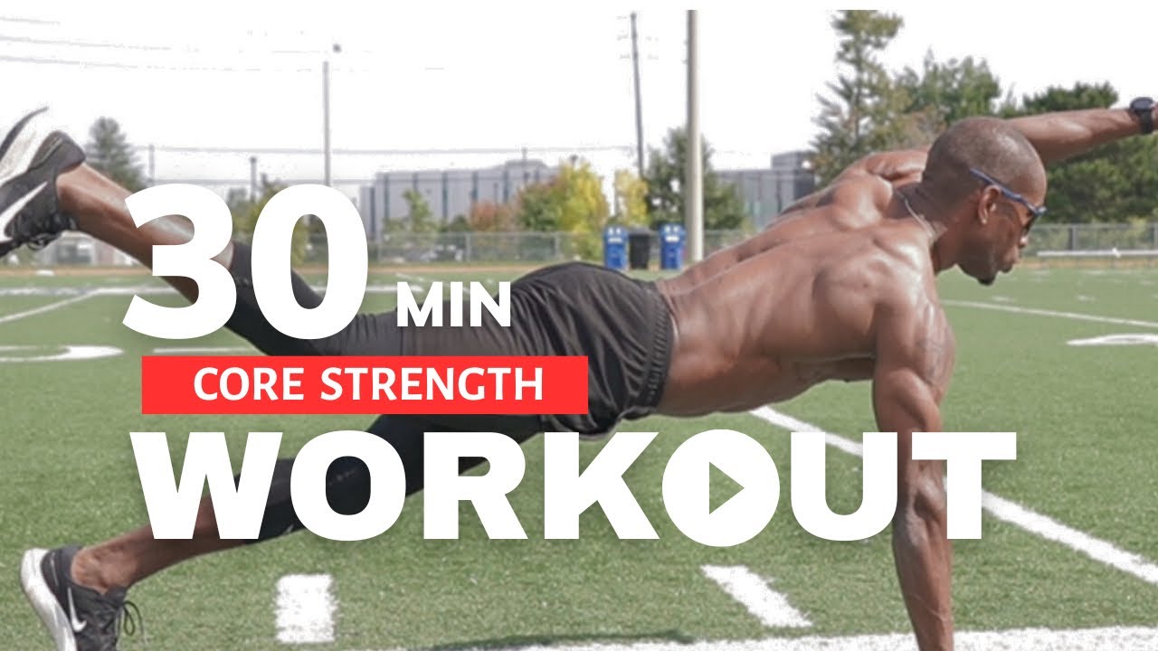 30-minute Core Strength Training For Runners (Follow Along) - YouTube