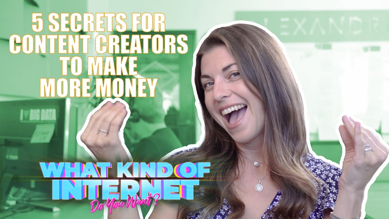 5 secrets for content creators to make more money l What Kind of ...