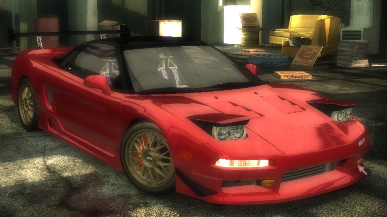 Recreating Go Hojo's Honda NSX from Initial D in NFS MW Redux V3. - YouTube