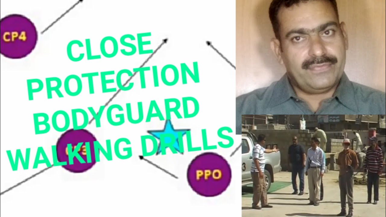 Close Protection Bodyguard Walking Drills - YouTube