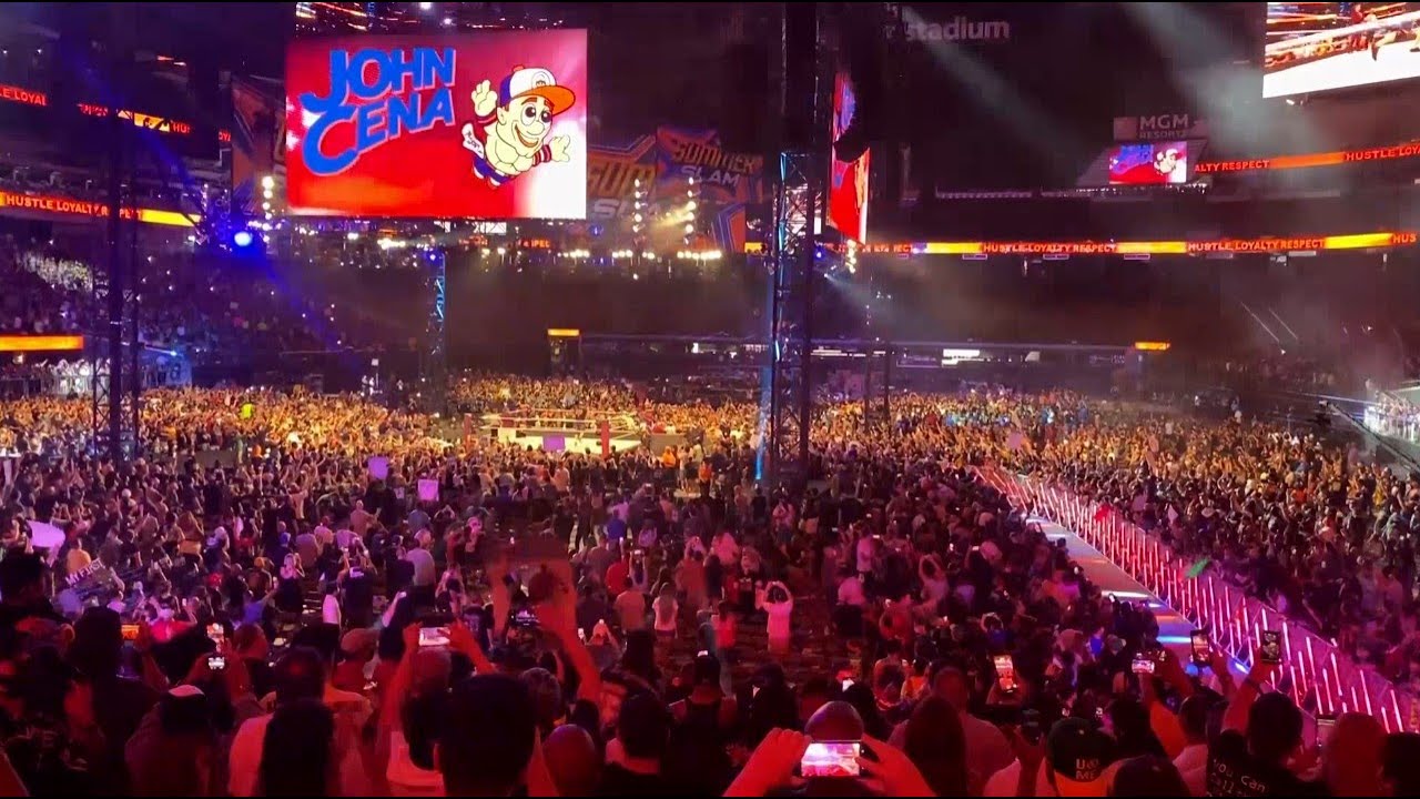 Roman Reigns vs John Cena SummerSlam 2021 - Brock Shows Up! - YouTube