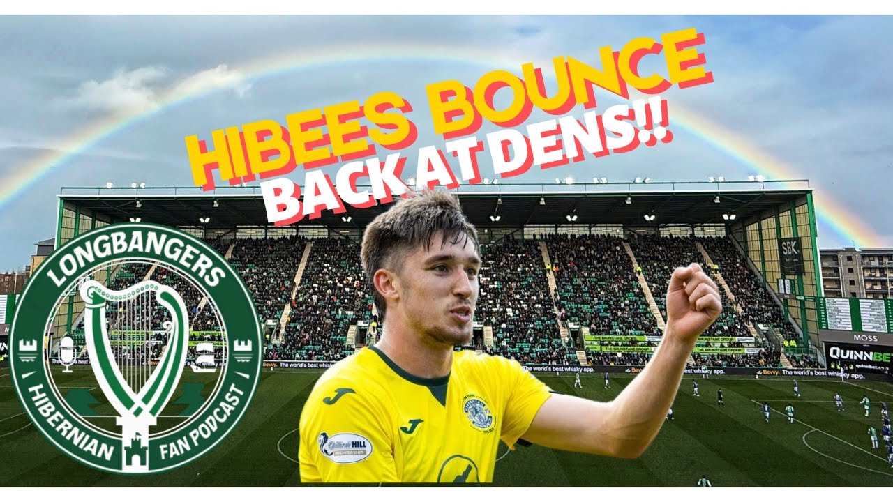 HIBS LIVE!! Hibees win at Dens to go top! - YouTube