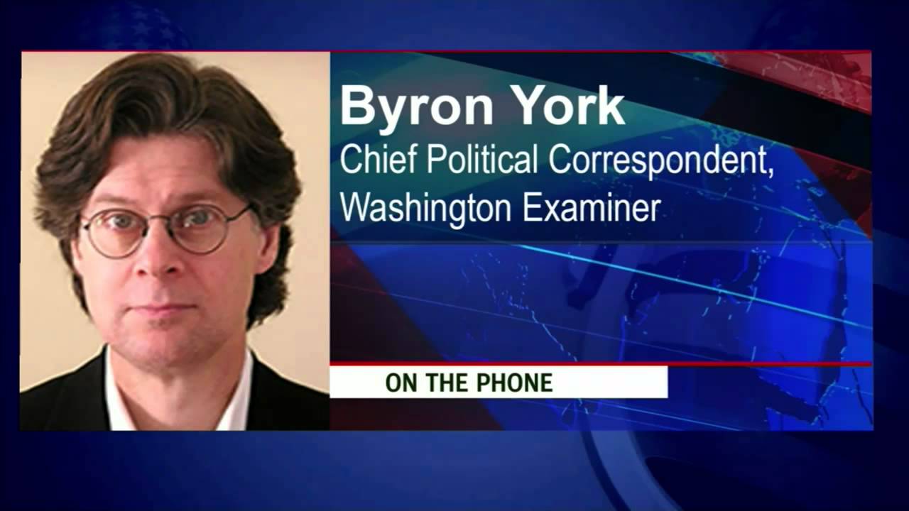 Byron York, Chief Political Correspondent at the Washington Examiner ...
