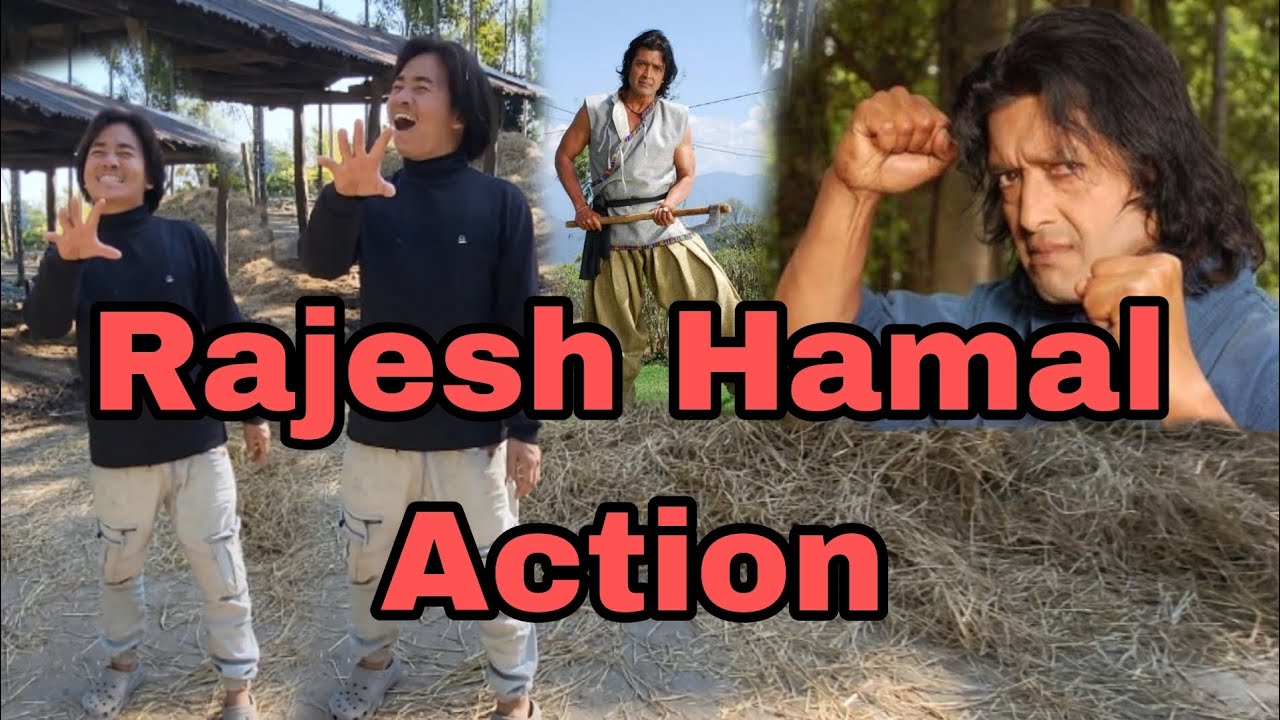 Rajesh Hamal Action - YouTube