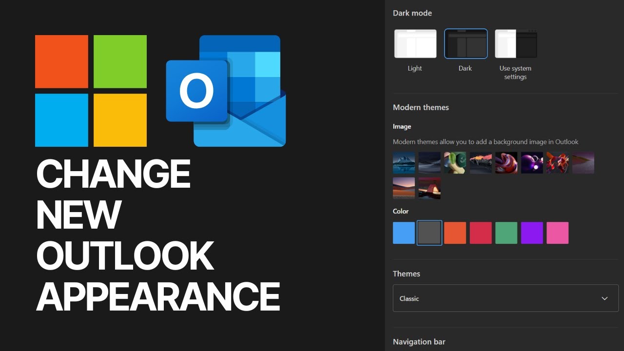 How To Change Windows New Outlook Email Appearance? 📧💌 - YouTube